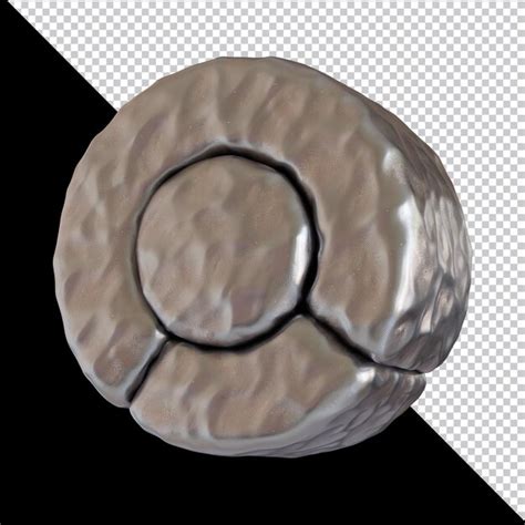 추상적 인 기하학적 모양 미래형 금속 점토 재료 디자인 3d 렌더링 프리미엄 Psd 파일