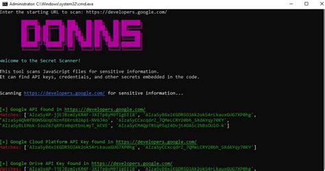 Github Dragonked2dons Dons Js Scanner Is A Sleek Command Line Tool