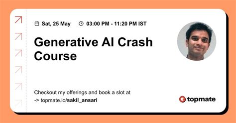 Sakil Ansari On Linkedin Generative Ai Crash Course With Sakil Ansari