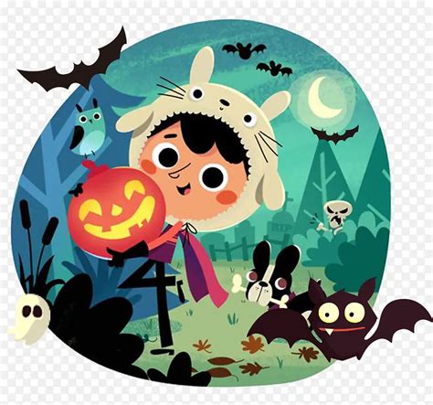 万圣节主题插画png图片素材下载图片编号qvxkdjlq 免抠素材网