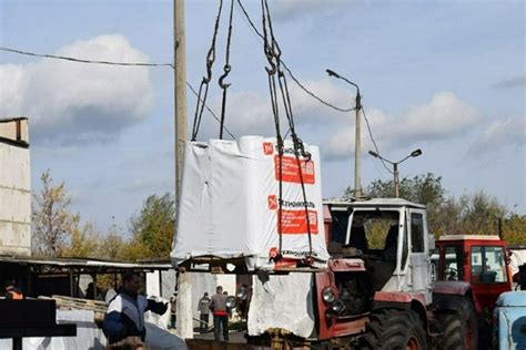 Калужская область передала 60 тонн стройматериалов Луганск 24