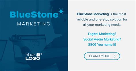 Marketing Consultant Linkedin Sponsored Post Template Visme