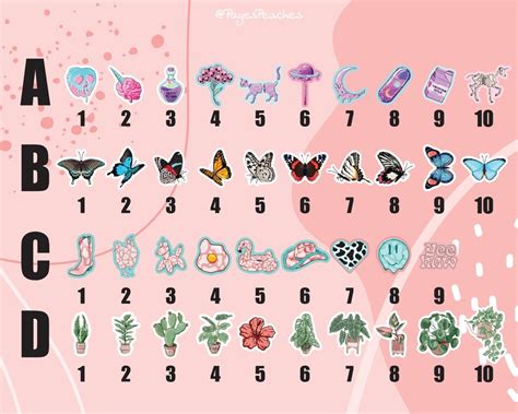 Small Pink No Mini Stickers Waterproof Waterbottle Stickers Etsy