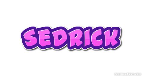 Sedrick Logotipo Ferramenta De Design De Nome Grátis A Partir De Texto Flamejante