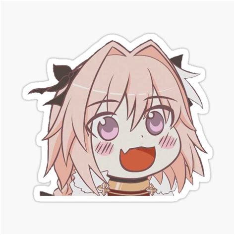 Astolfo Chibi Sticker For Sale By Diobranddough Redbubble