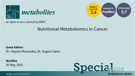 Nutritional Metabolomics In Cancer