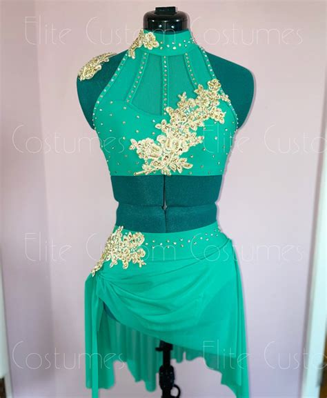 Lyrical Two Piece Dance Costumes