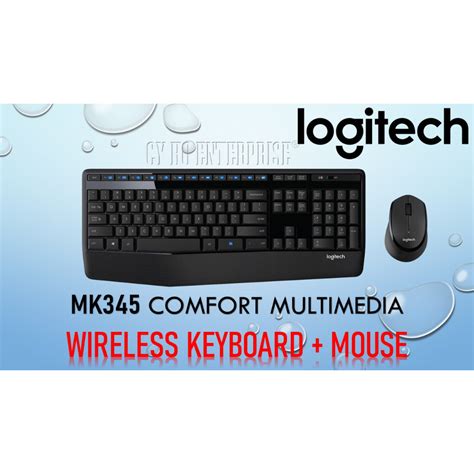Logitech Mk295 Silent Mk345 Comfort Mk315 Quiet Wireless Keyboard And Mouse Combo Set Shopee