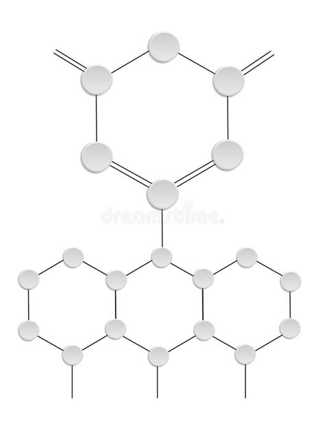 Carbon Molecule Background Stock Vector Illustration Of Nanotechnology 4504407