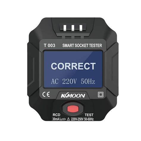 Kkmoon 220 250v Uk Plug Socket Outlet Tester Smart Socket Desertcart India