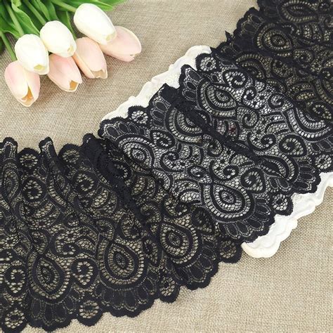 French Black Lace Fabric