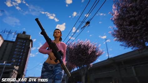 Lucia Vi Gta Vi Add On Ped Replace Gta Mod