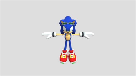 Xbox 360 Sonic Free Riders Sonic Download Free 3d Model By Joneschr003 [5fffee2] Sketchfab