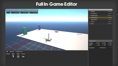In Game Level Editor