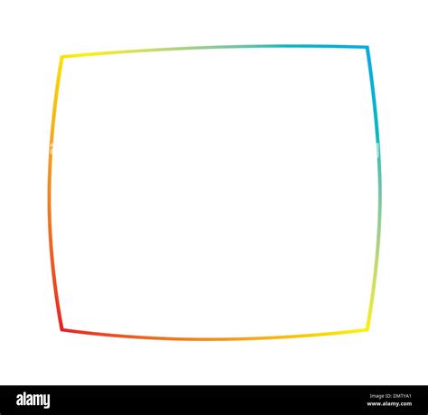 Vector Colorful Frame With Abstract Zebra Skin Texture Stock Vector