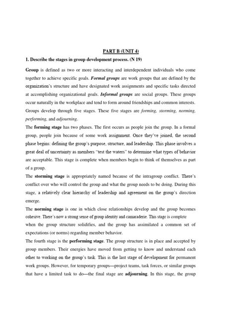 Univ Questions Solution Unit 4 Download Free Pdf Leadership