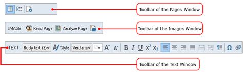 Toolbars