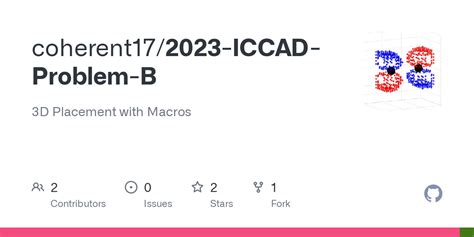 Github Coherent17 2023 Iccad Problem B 3d Placement With Macros