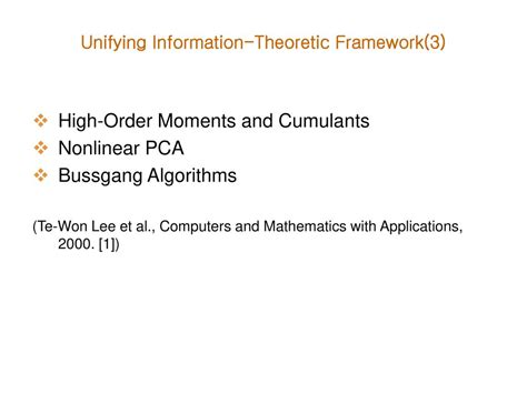 Machine Learning Independent Component Analysis Supervised Learning
