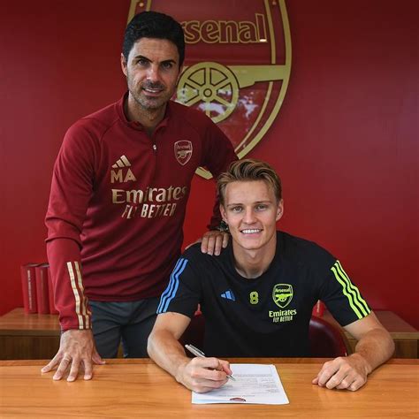 โอเดการ์ด ขออยู่เพื่อล่าแชมป์ ต่อสัญญา อาร์เซนอล ถึง 2028