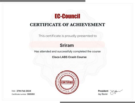 Ciscocertified Networkingskills Continuouslearning Sriram Thangaraj