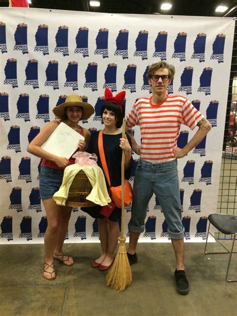 Kiki Ursula And Tombo From Kikis Delivery Service By