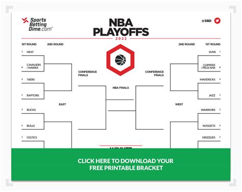 Free Printable Playoff Bracket Nba Download Free Printable Playoff
