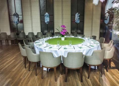 Premium Photo Tables Set For An Event