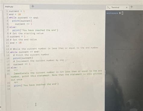 Solved 1 Open Main Py Then Declare A Variable Called Chegg
