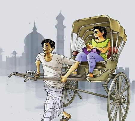 Delhi Woman Inappropriately Touches A Rickshaw Puller In A Viral Eporter Id