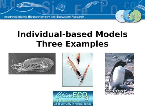 Ppt Individual Based Models Three Examples Presentation Outline