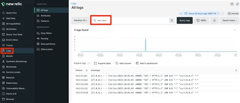 ファーストステップガイド newrelic logs セットアップの流れ new relic