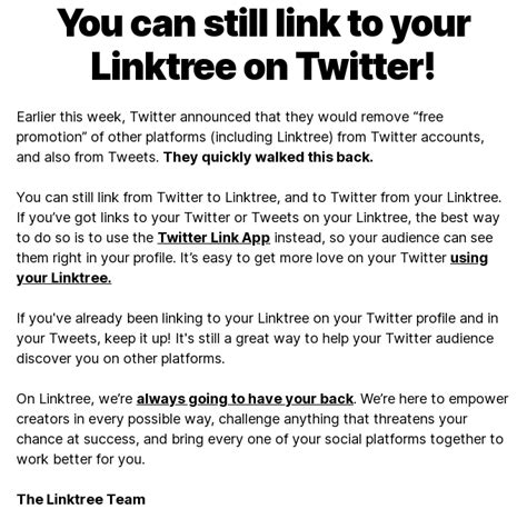 Linktree Ban Controversy On Twitter Top Creator Sites