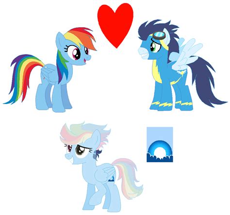 Mlp Soarin X Rainbow Dash Adopt By Wolfina21 On Deviantart