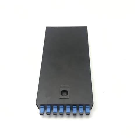 Fiber Patch Panel 8 Port Sc Simplex Free 8 Pcs Sc Sm Adapter