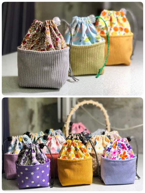 Kato Drawstring Project Bag Pattern With Video Artofit
