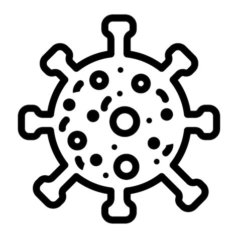 Premium Vector Virus Vector Icon Design Illustration