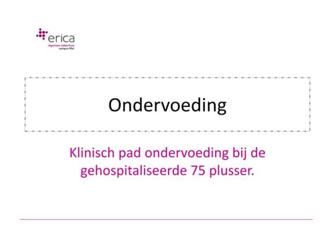 Ondervoeding Pdf