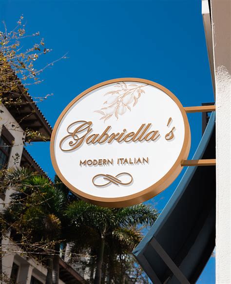 Gabriellas Modern Italian Italian Restaurant Delray Beach