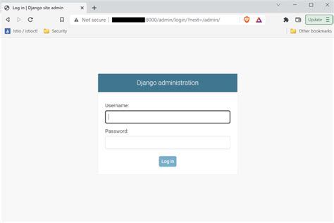 Enabling And Connecting The Django Admin Interface • Cloudsigma