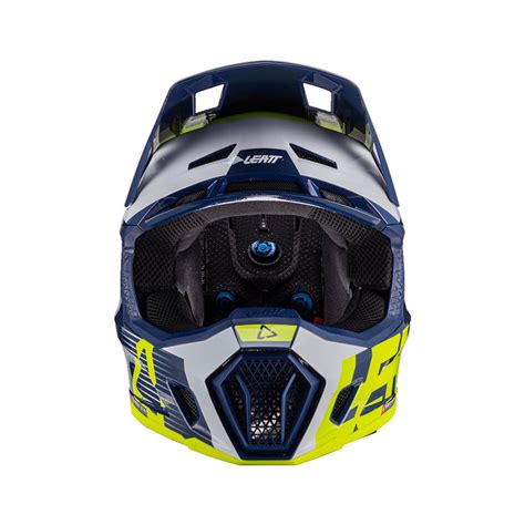 Leatt Moto 75 V24 Blue Helmet Kit Speed Addicts