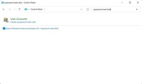 How To Create And Use A Password Reset Disk In Windows