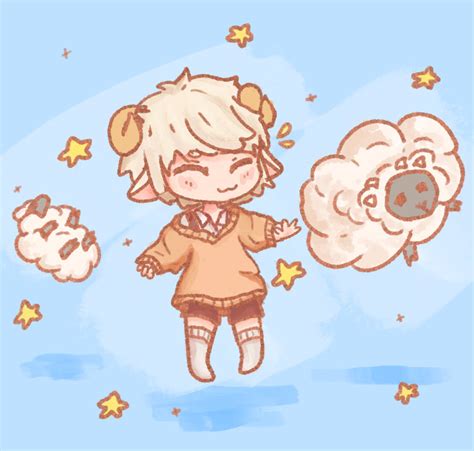 Những Hình ảnh Cute Chibi Sheep đáng Yêu Và Vui Nhộn