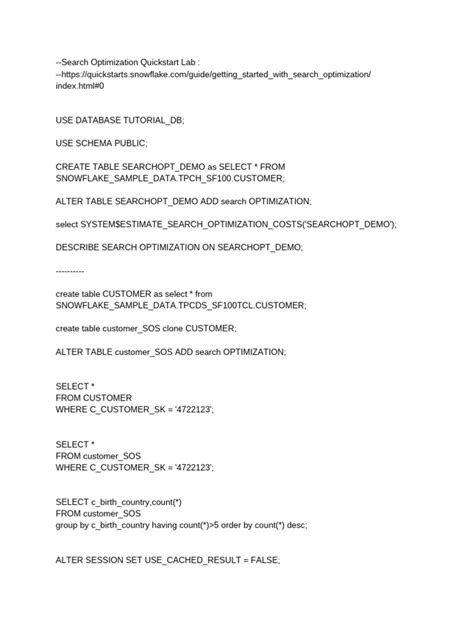 Search Optimization Quickstart Pdf Computers