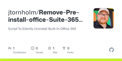 Github Jtornholmremove Pre Install Office Suite 365 En Us Es Es Fr