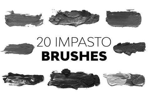 印象派刷子ps笔刷 Abr 云瑞设计