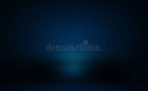 Abstract Luxury Gradient Blue Background Smooth Dark Blue With Black