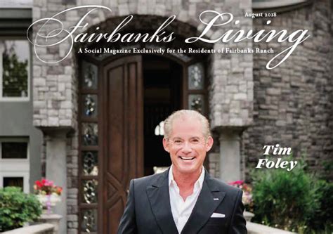 Tim Foley Featured In Fairbanks Living