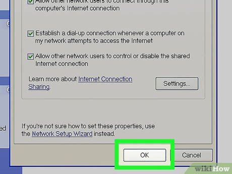 How To Set Up Internet Connection Sharing For Windows XP