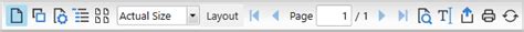 Toolbar Flexreport For Wpf Componentone